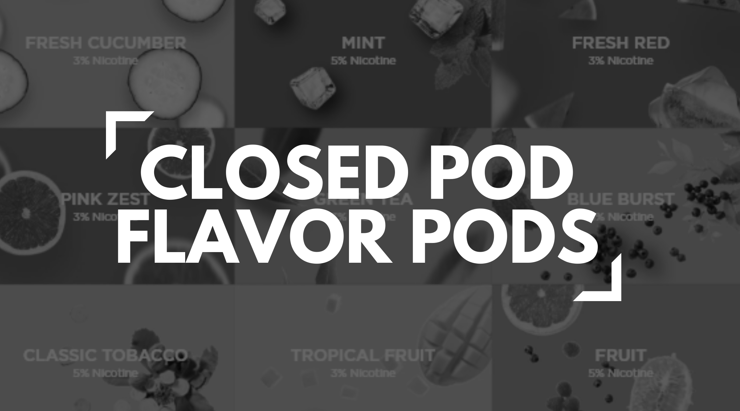 Closed Pod System Flavor Pods – VAPE BARN PH