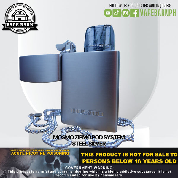 Mosmo Zipmo Pod System – VAPE BARN PH