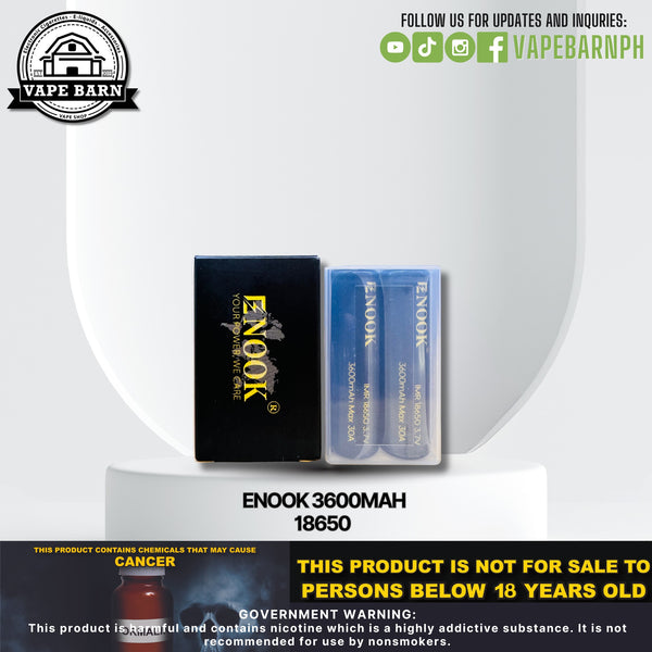 Enook 3600mah – VAPE BARN PH