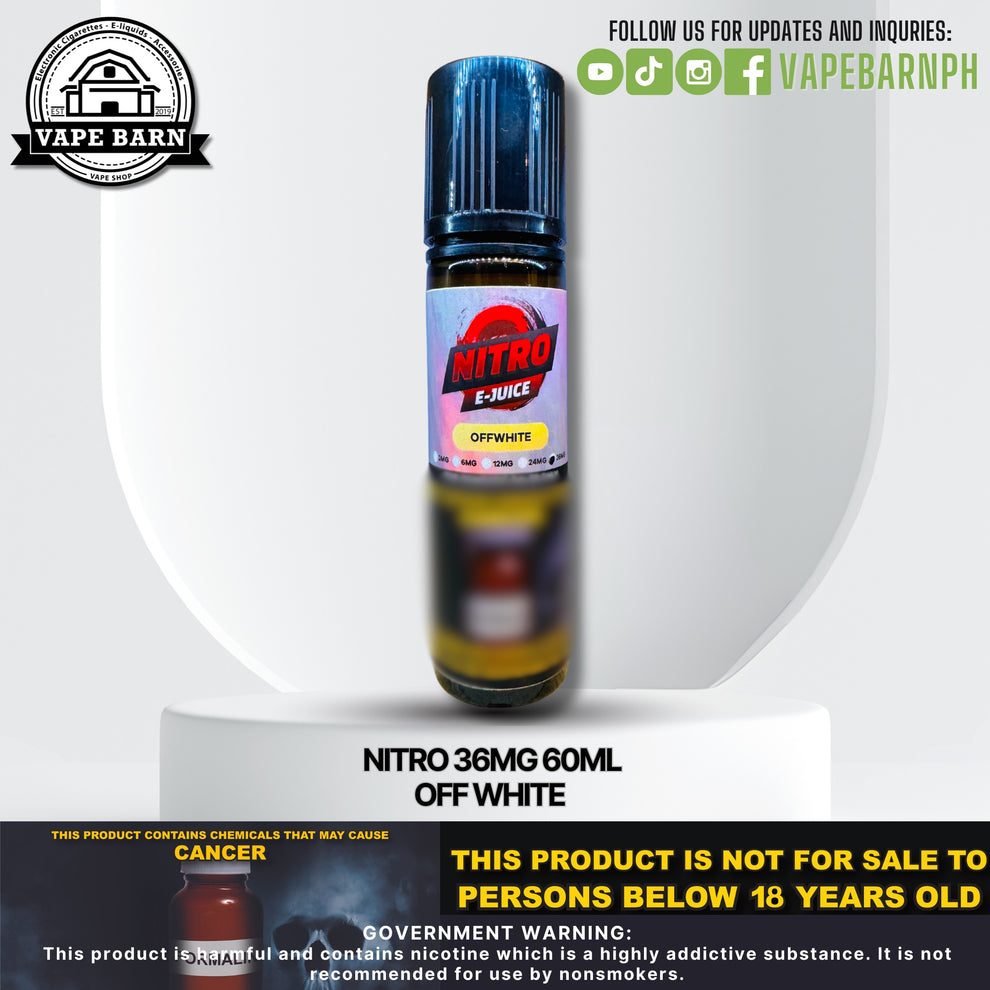 Nitro 36mg 60ml – VAPE BARN PH