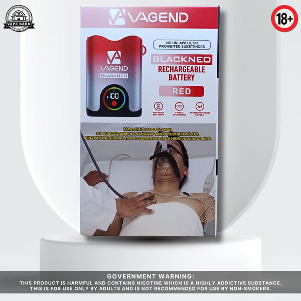 VAGEND Blackneo Battery – VAPE BARN PH